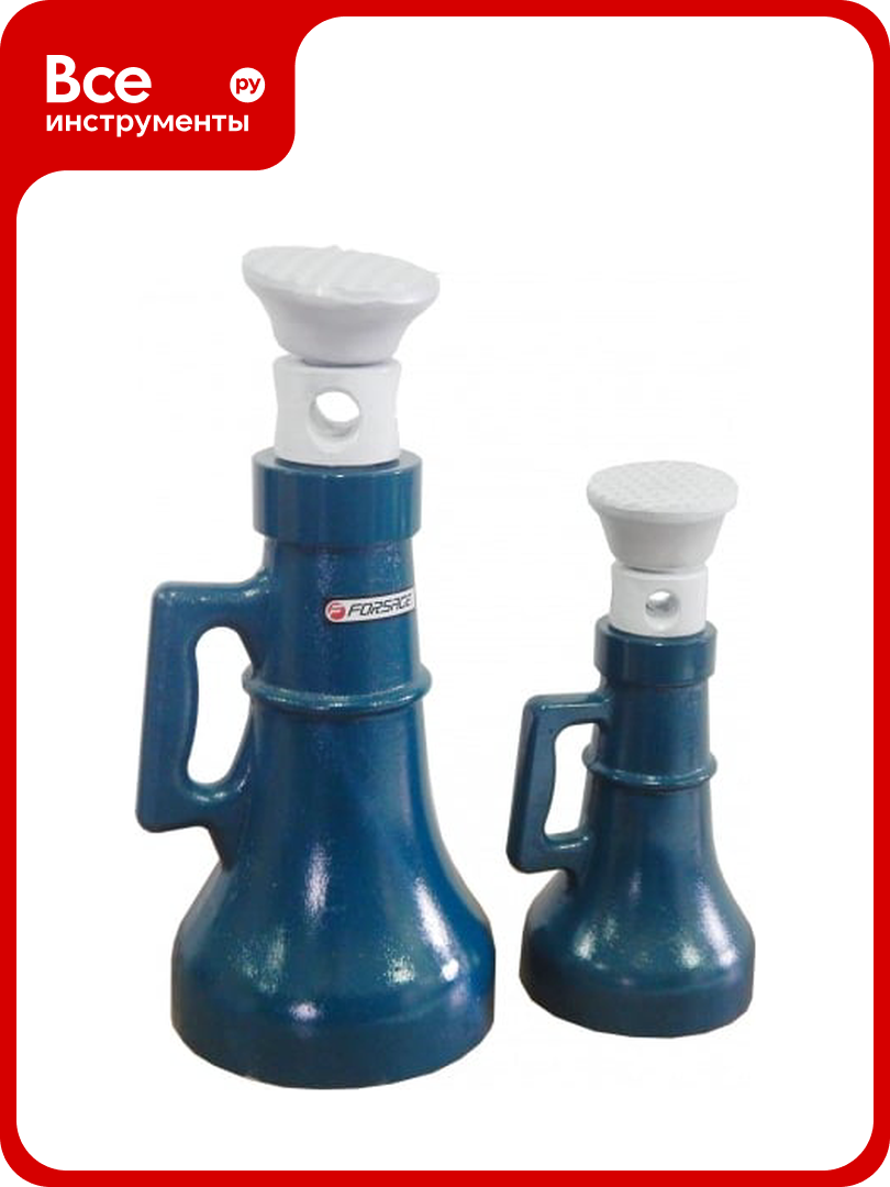 Винтовой механический домкрат Forsage 15т F-SJ15 BIG, грузоподъемность 15 тонн, высота подъема 540 мм, профессиональное