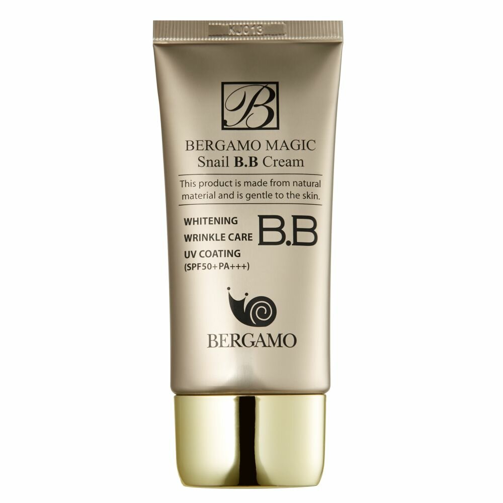 Разглаживающий ББ крем с муцином улитки BERGAMO BB Cream Magic Snail 50 ml
