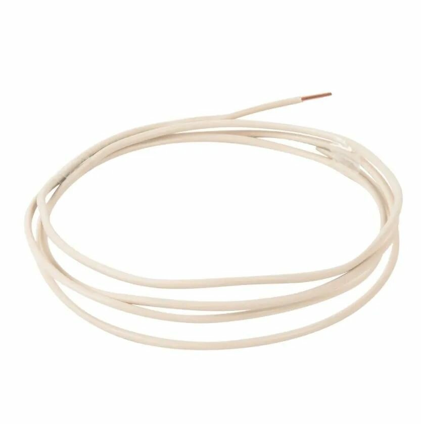 Провод однопроволочный ПУВ ПВ1 1х4 белый(смотка из 10 м)