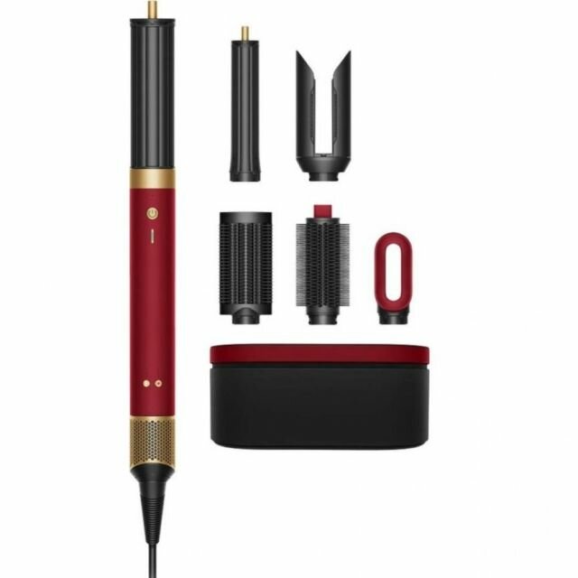 Стайлер Dyson Airwrap Co-Anda 2x HS09 Red Velvet/Gold 6 насадок с кейсом