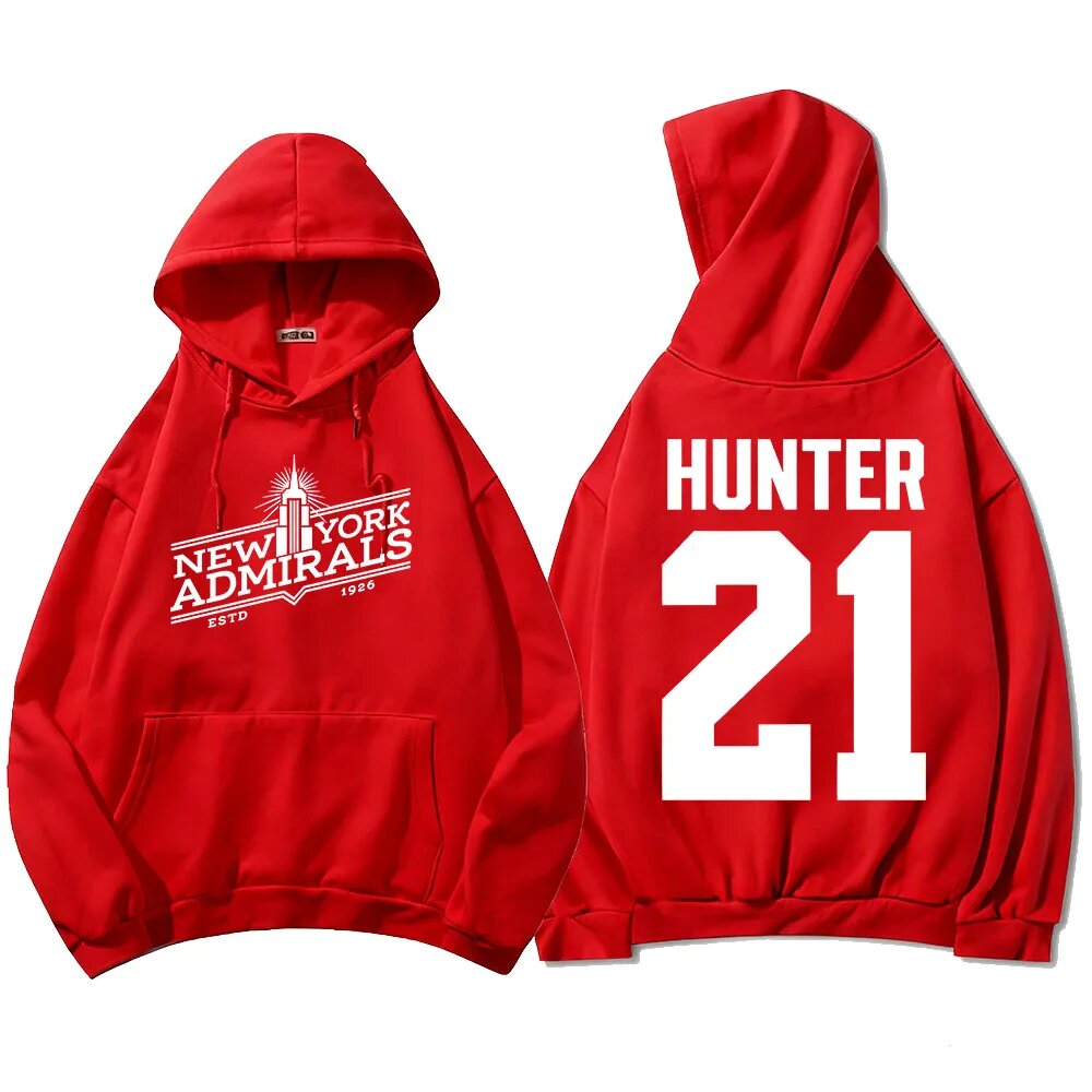 Красная толстовка New York Admirals Hunter 21, XXL