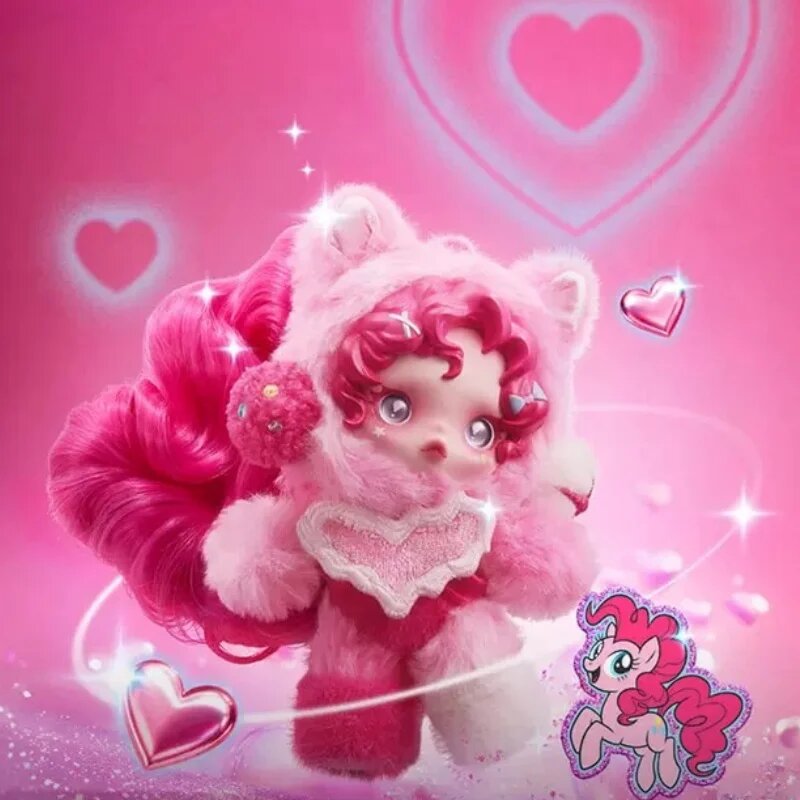 POP MART SKULLPANDA x My Little Pony Плюшевая кукла-подвеска