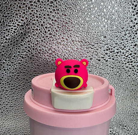 Очень милый декоративный элемент для приборной панели с премиальным дизайном, украшение для салона автомобиля в мультяшном стиле, очаровательный автомобильный аксессуар, креативная фигурка-декор.