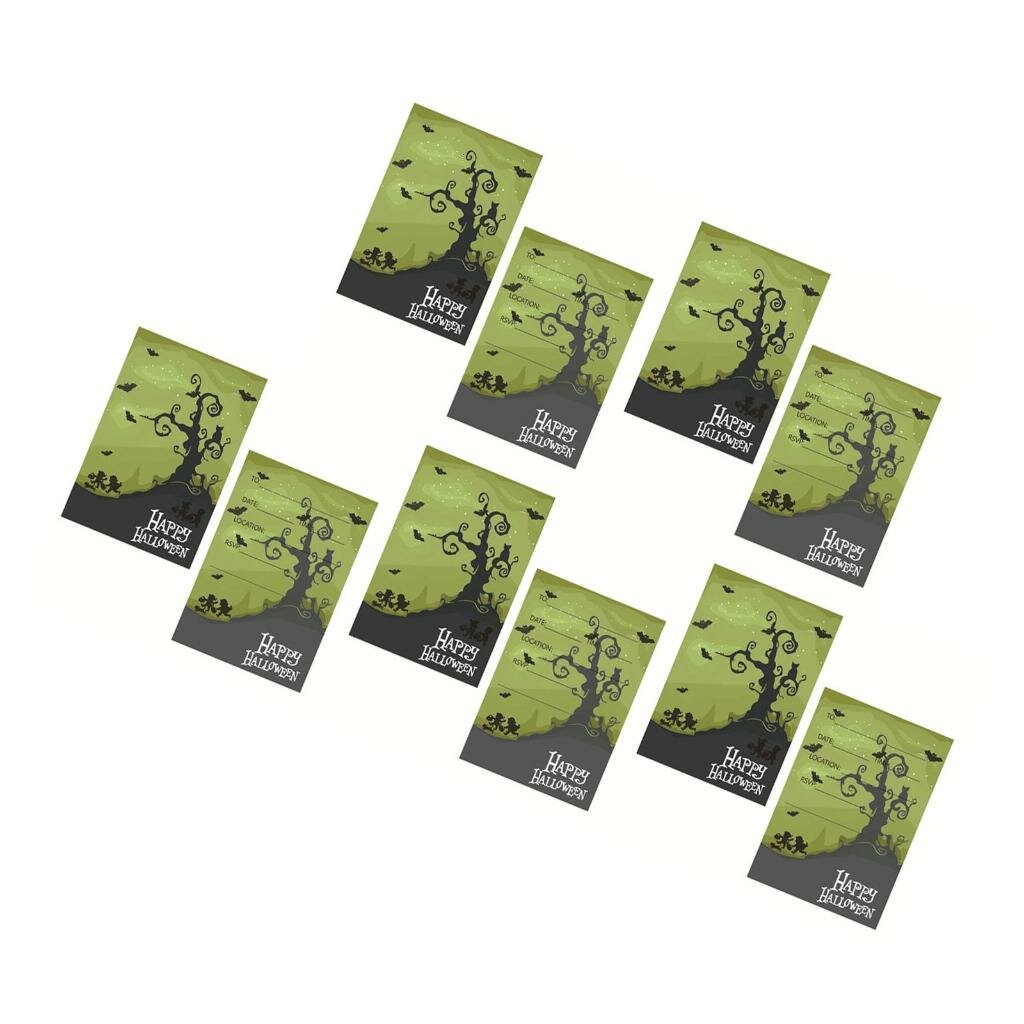 Приглашение на Хэллоуин, Черная модель большого дерева