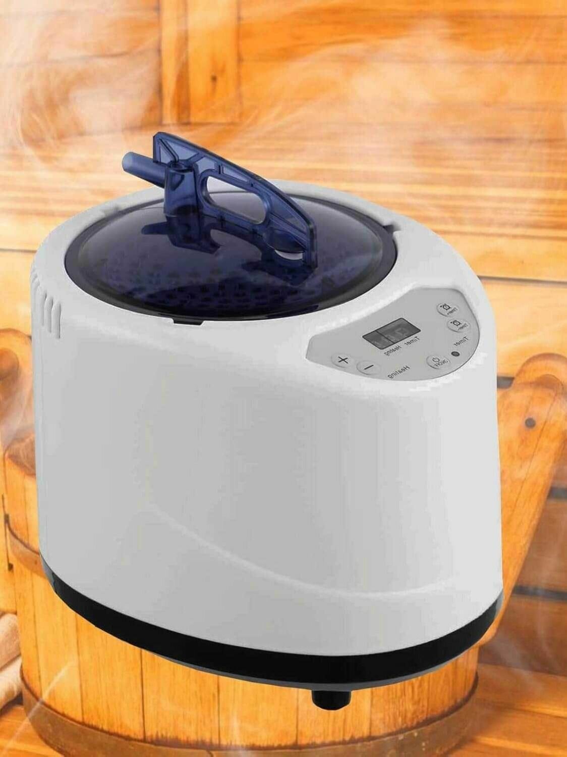 Парогенератор сауны 2,5 л, портативный парогенератор с дистанционным управлением, кастрюля из нержавеющей стали, спа - аппарат для детоксикации тела с регулярным дисплеем 220V 1KW