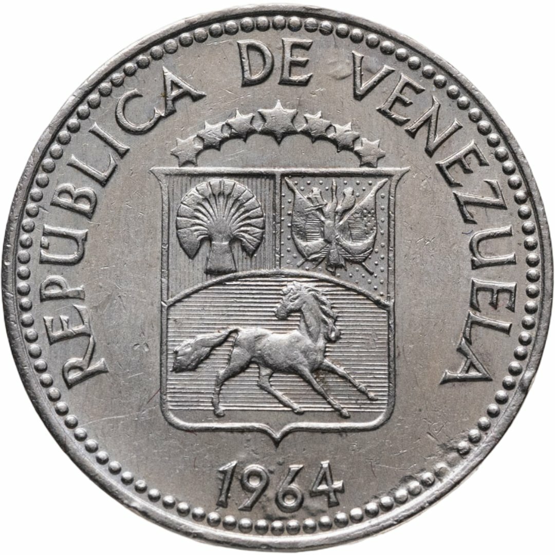 Венесуэла 5 сентимо (centimos) 1964 — фото 1