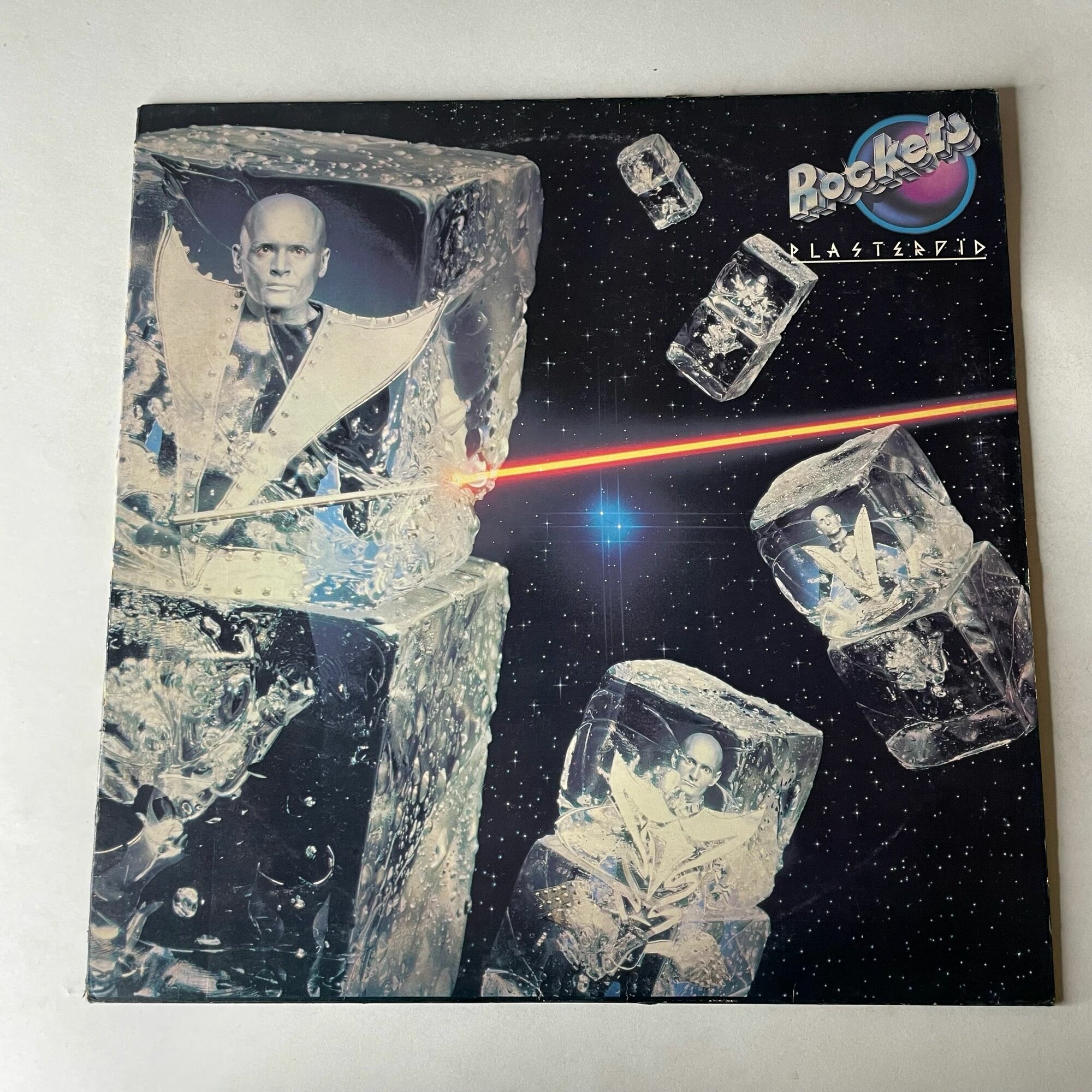 Винтажная виниловая пластинка LP Rockets Plasteroid (Италия 1979)