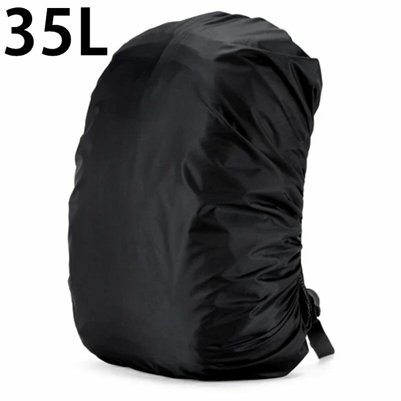 Непромокаемый чехол-дождевик на рюкзак 35-45 л. Защита от дождя и пыли для походов