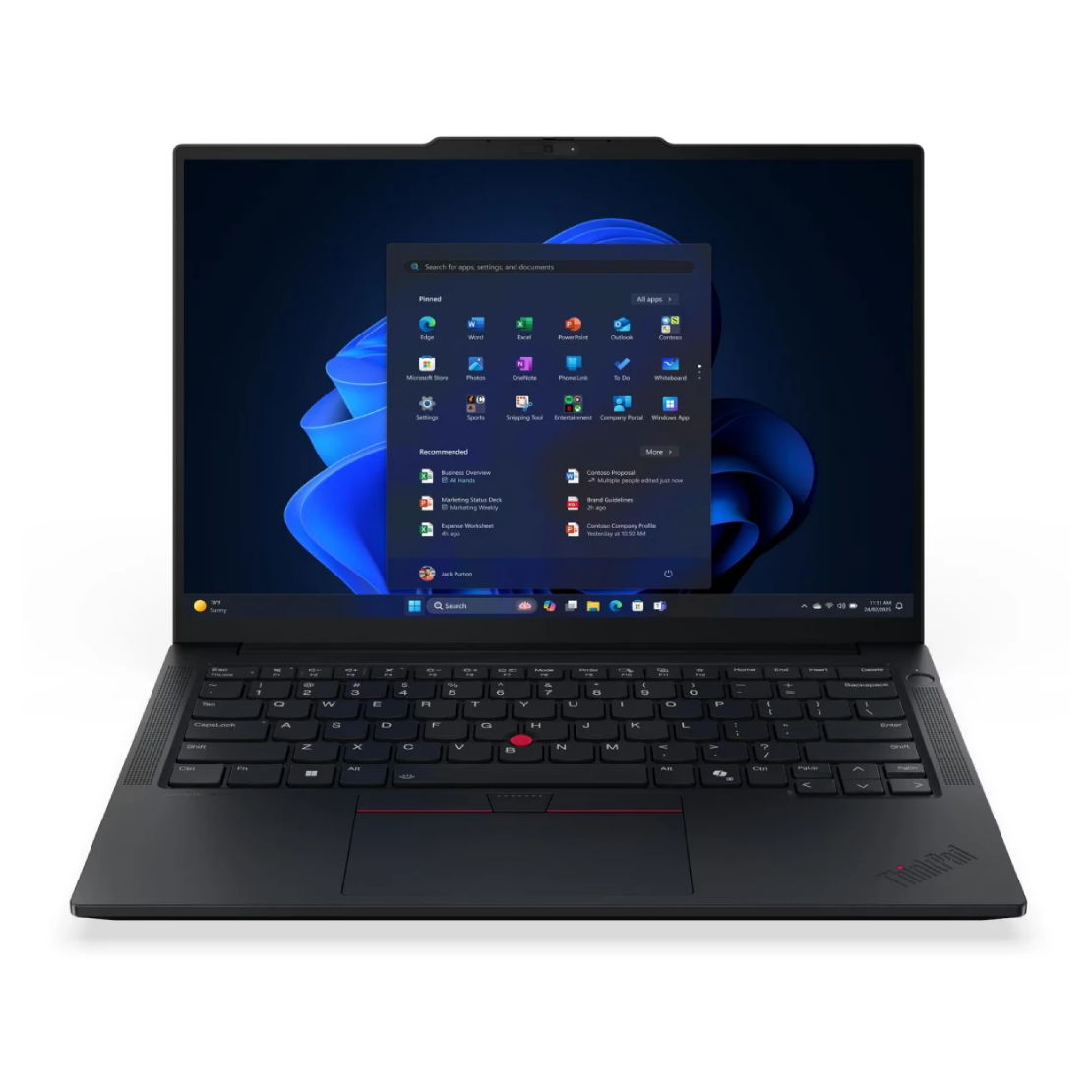 Ноутбук Lenovo ThinkPad E14 Gen 7 14"WUXGA /Ultra 7 255H/16GB/1TB SSD/Int Gr/noOS/черный