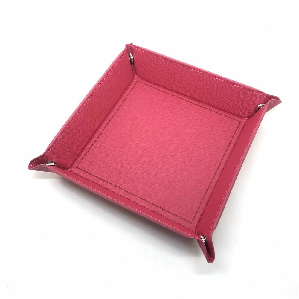 Dice Tray (Лоток для кубиков) Квадратный Темно розовый