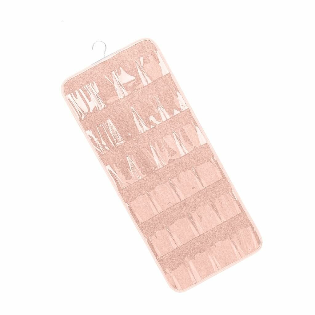 Фетровые настенные органайзеры для обуви и игрушек, Розовый