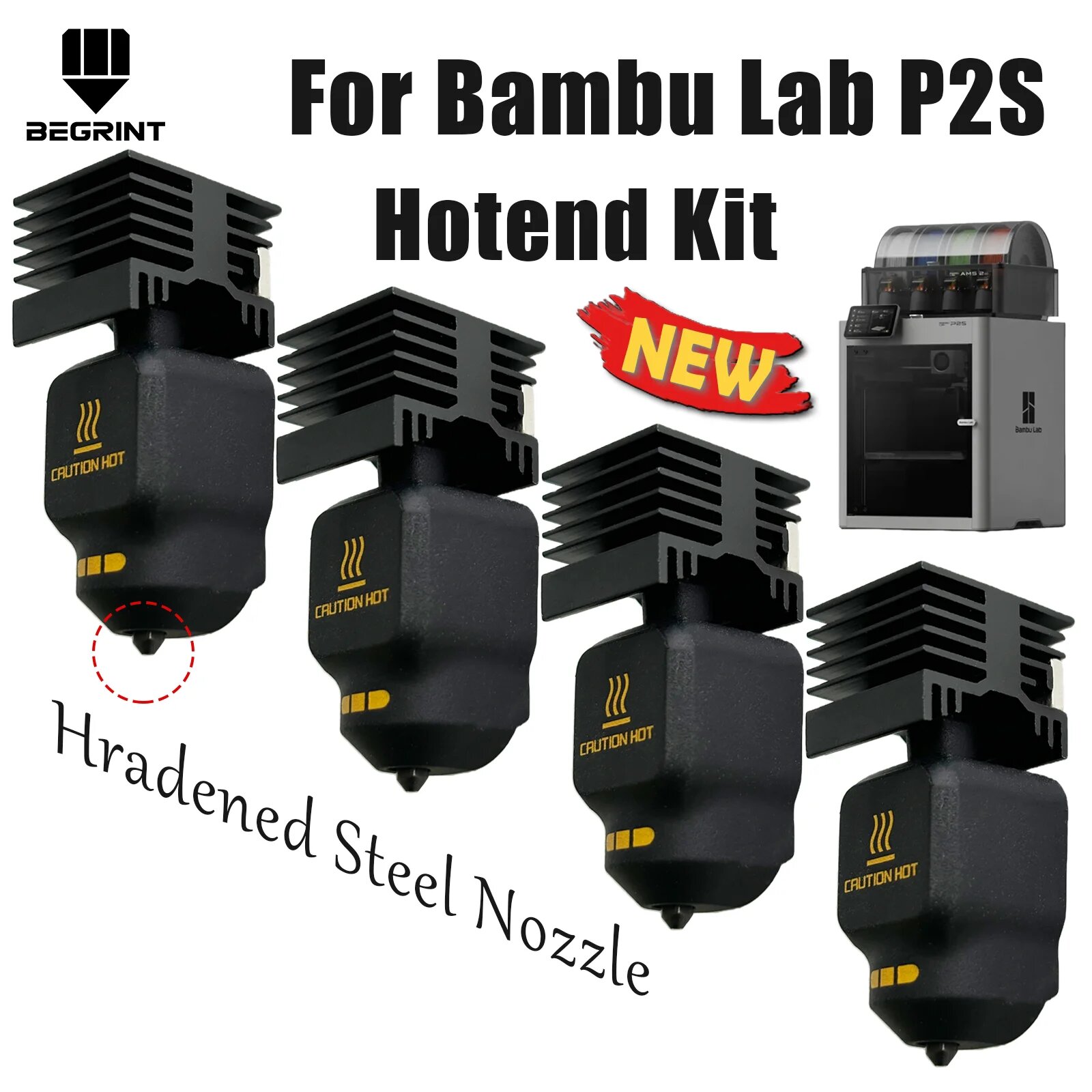 Hotend 0.8mm для Bambu Lab P2S — фото 1