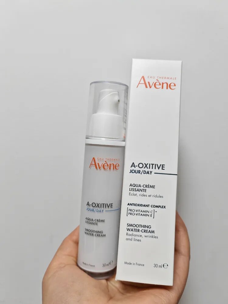 AVENE A-Oxitive Jour Разглаживающий дневной аква-крем для лица 30мл