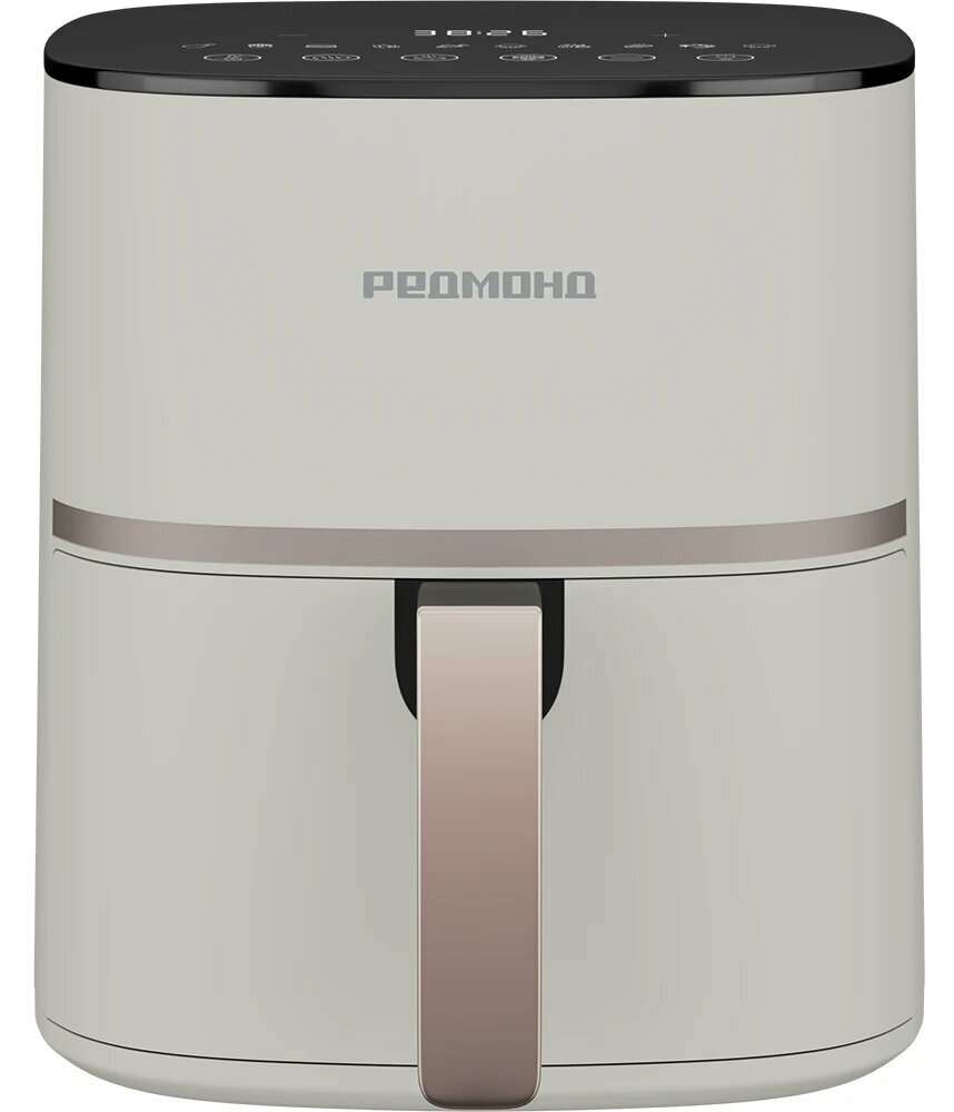 Аэрогриль REDMOND AG1906, мощность 1600 Вт, объем чаши 5 л, бежевый