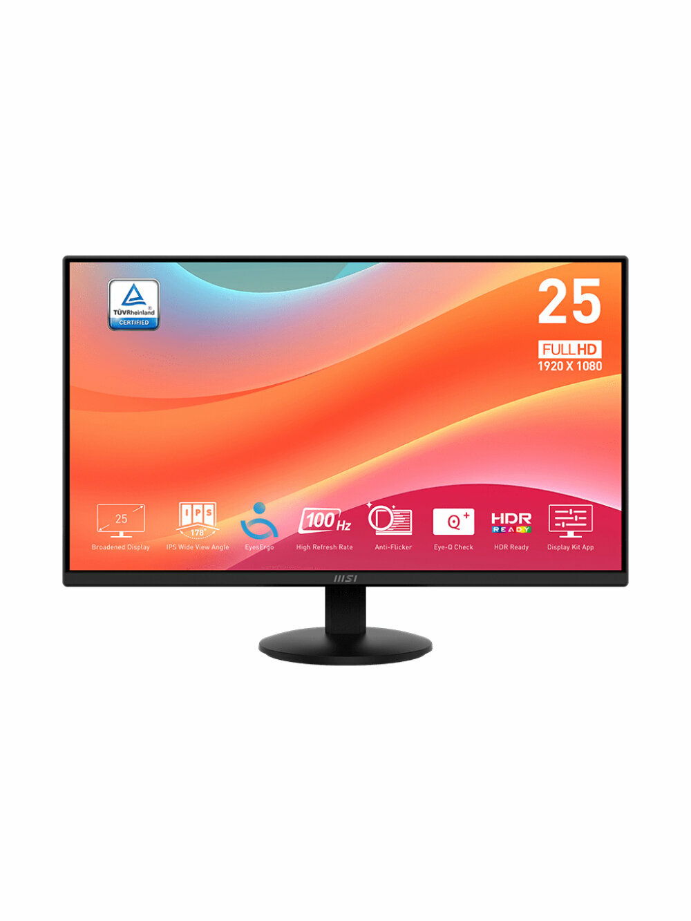 Монитор MSI PRO MP252L 24.5" (9S6-3PD7CT-014)