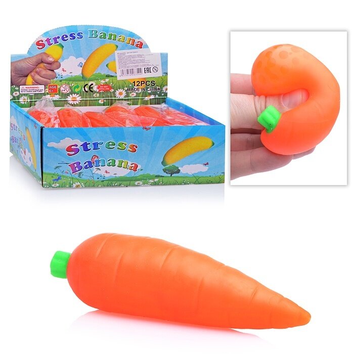 Игрушка-антистресс Oubaoloon "Морковка", в коробке (U026354Y)