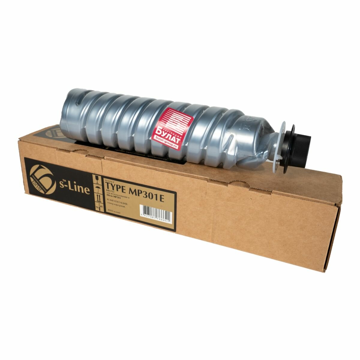 Тонер-картридж булат s-Line MP301E (841711) для Ricoh Aficio MP 301 (Чёрный, 8000 стр.)