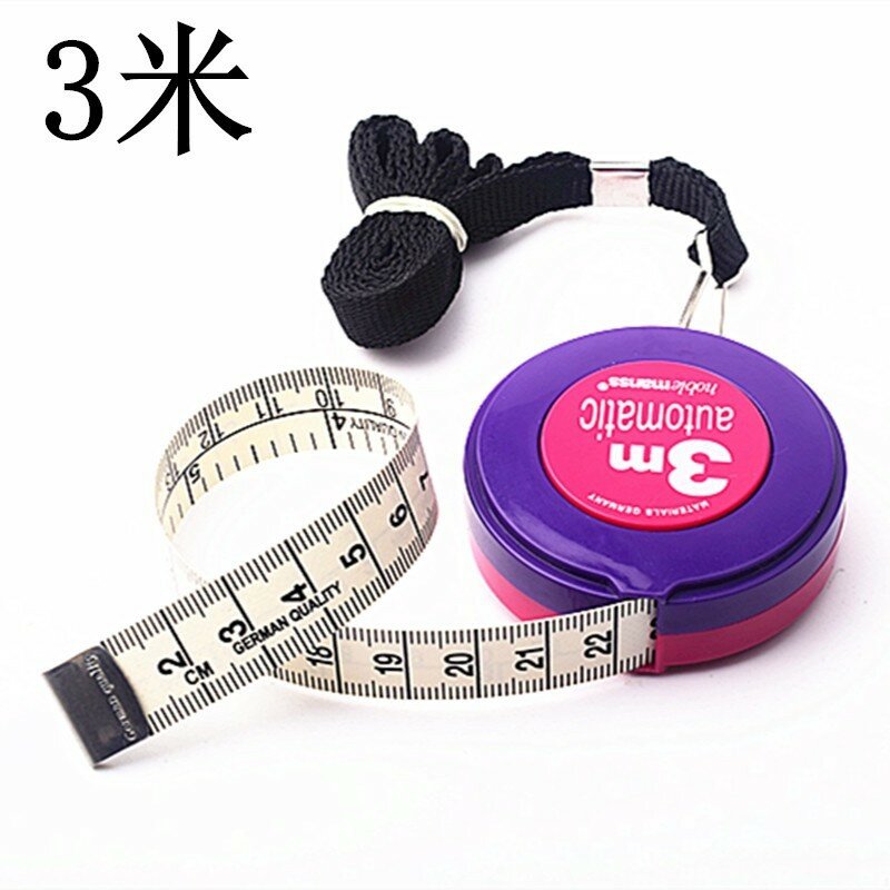 Измерение талии, мягкая портновская измерительная лента для измерения параметров тела, измерительная лента 2m для фитнеса, измерения одежды и размера груди, высокоточная маленькая бытовая линейка.