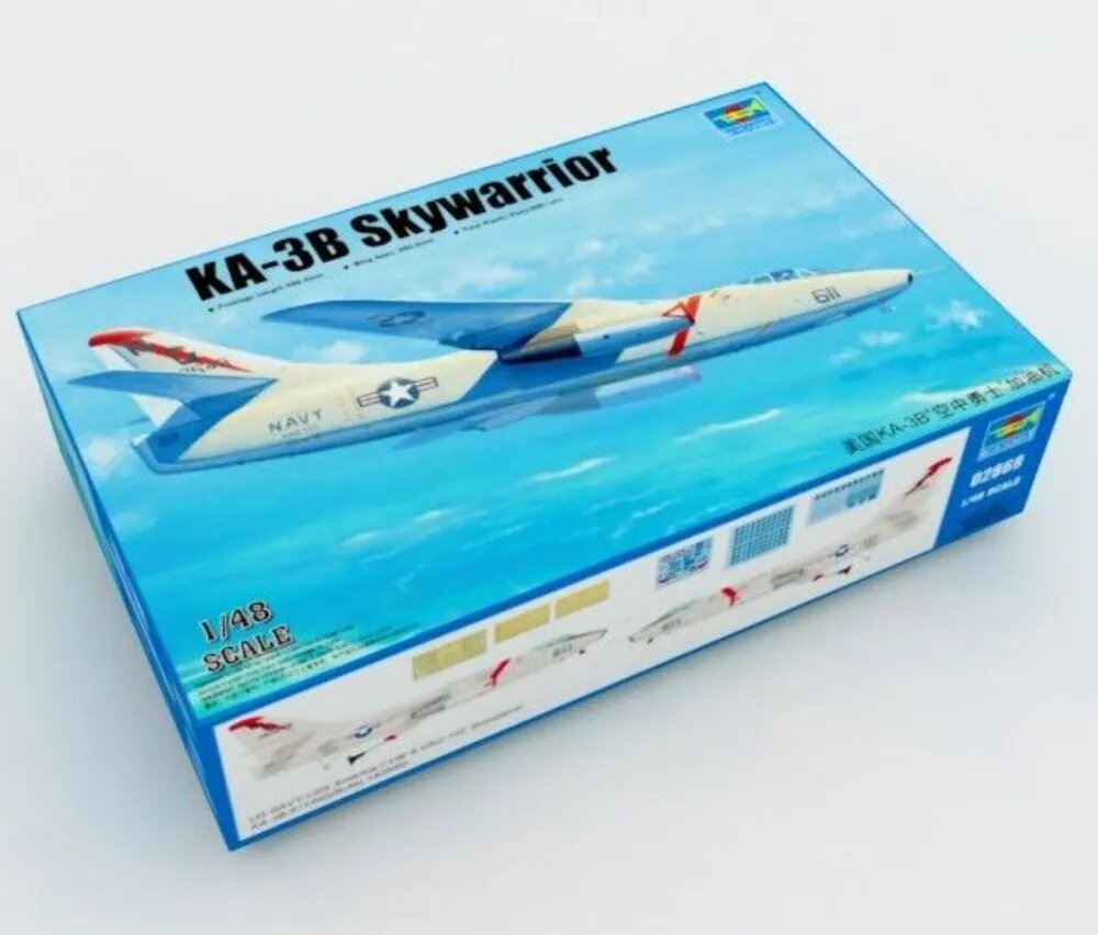 Trumpeter 02869 1/48 KA-3B Небесный воин сборная модель самолета для моделистов