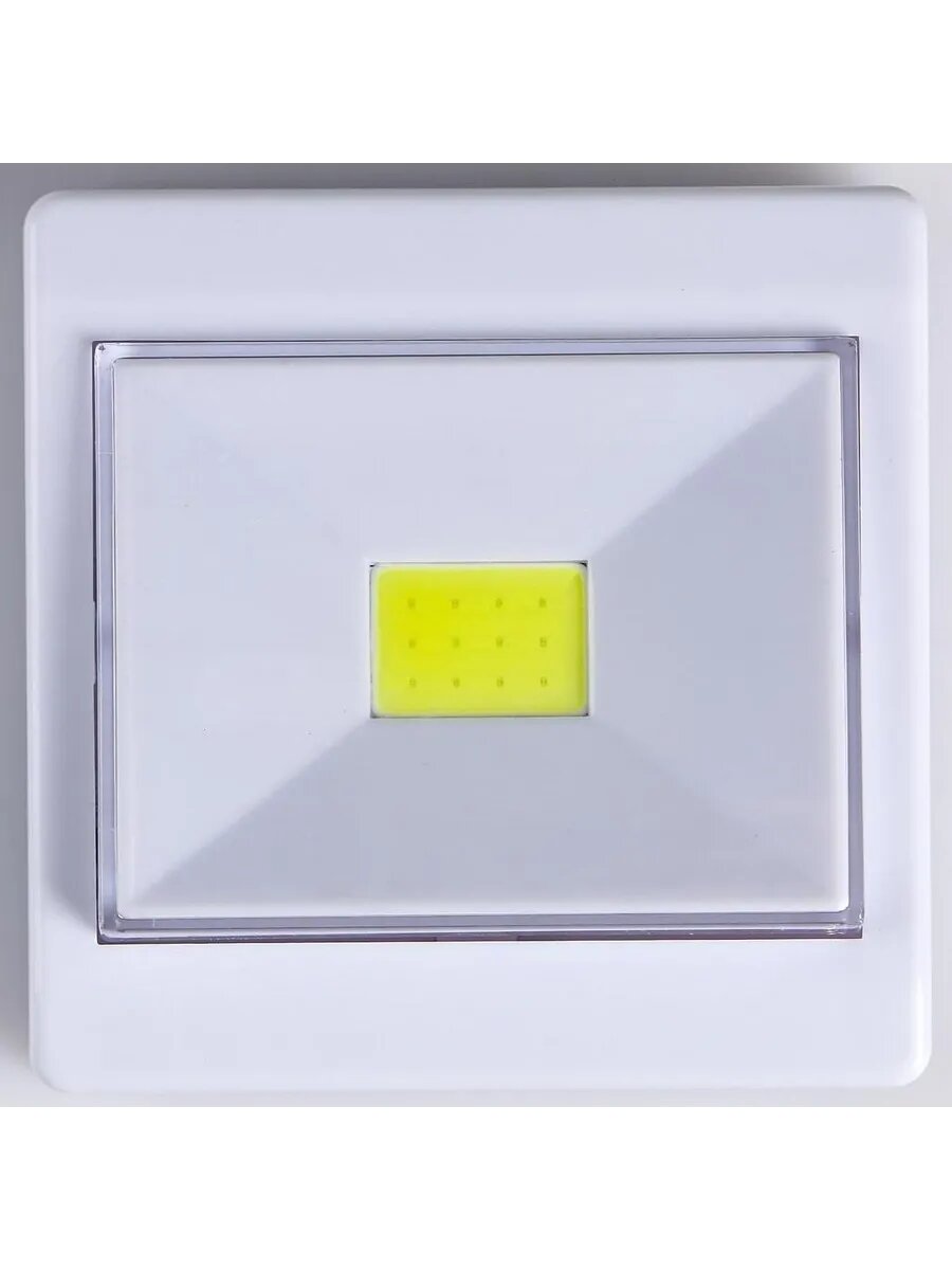 Фонарь-светильник 3 Вт, COB, 3 ААА, магнит