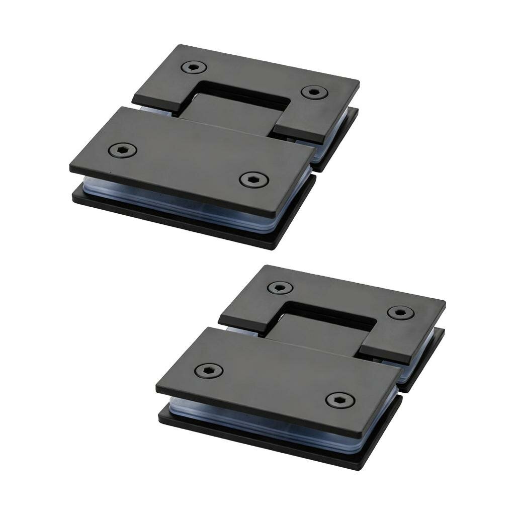 Крепёжные клипсы для стеклянных дверей, 90 градусов