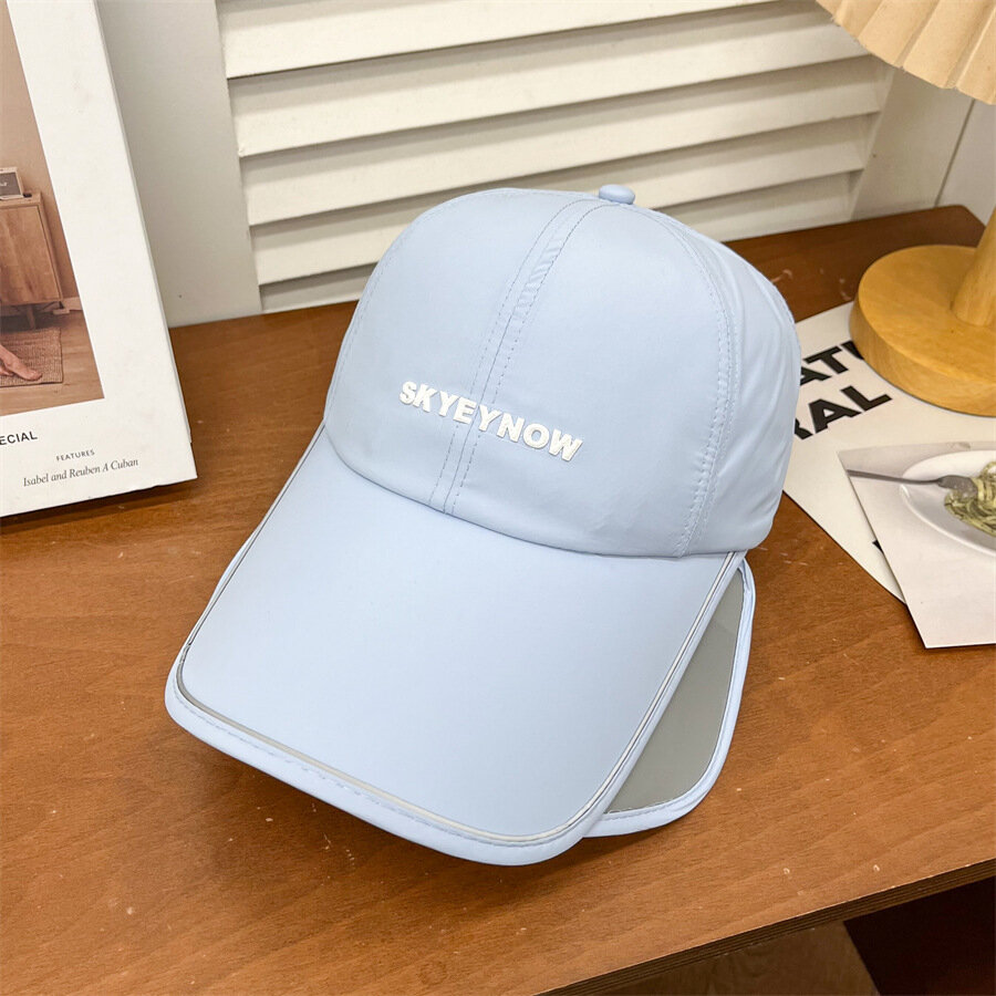 Складная кепка с козырьком для мужчин и женщин, летняя туристическая кепка с защитой от солнца, быстросохнущая, с открытым верхом, универсальная уличная кепка от солнца.