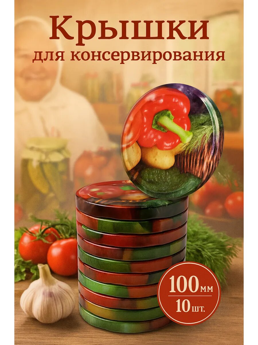 Крышки для консервирования банок закаточные