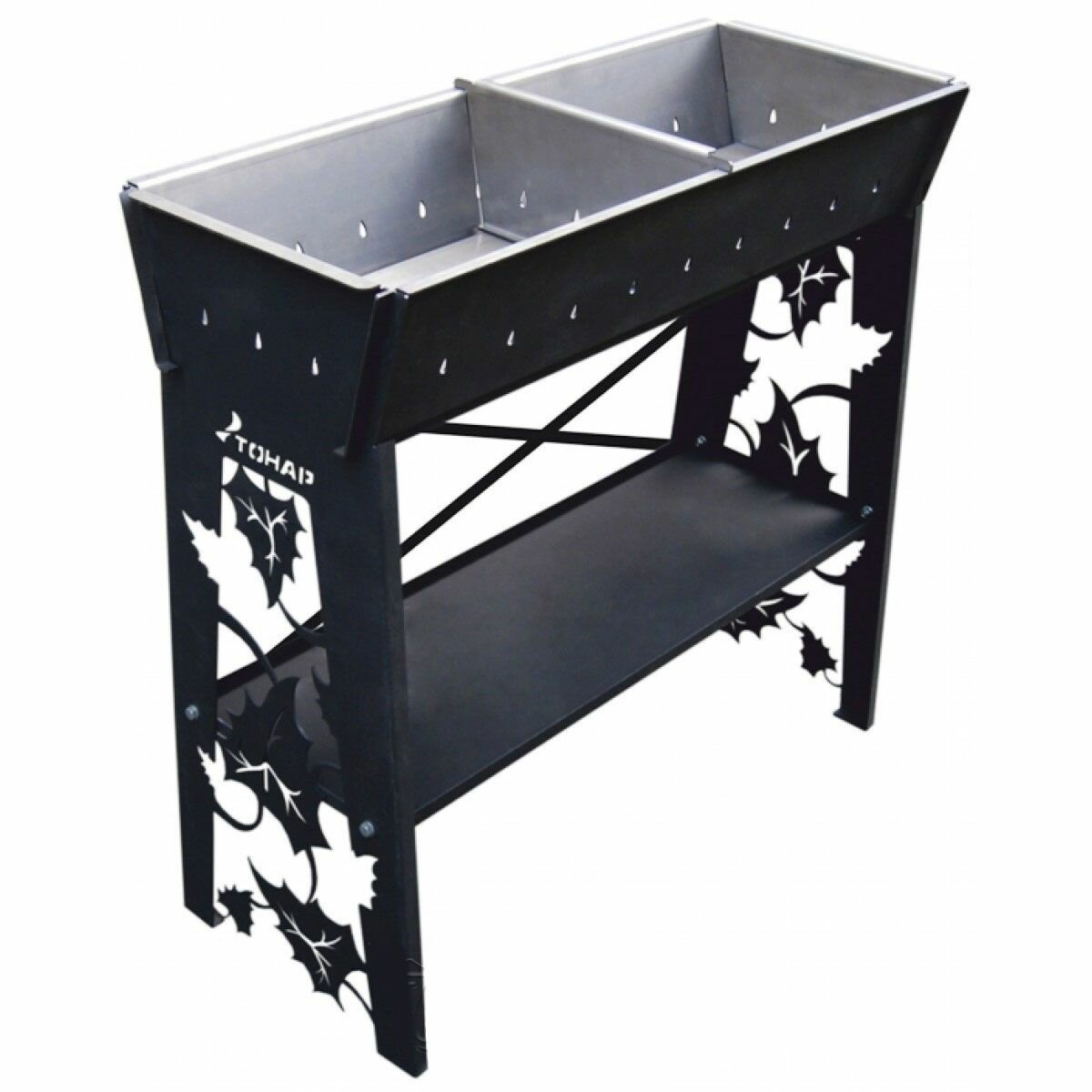 Мангал стационарный Гефест премиум 3мм 895х370х850 Тонар