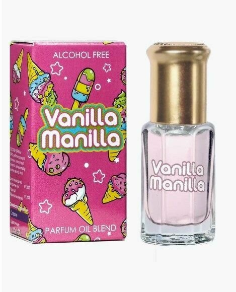 Масло парфюмированное Kiss Me 84 VANILLA MANILLA 6ml (аромат At Hayaty) для женщин