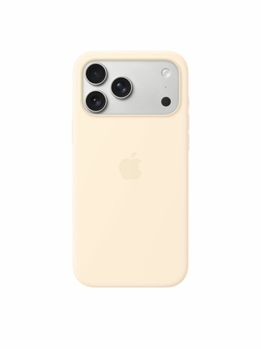 Чехол силиконовый МagSafe для iPhone 17 Pro Vanilla с анимацией NFC, Silicone case magsafe для Айфон 17 Про