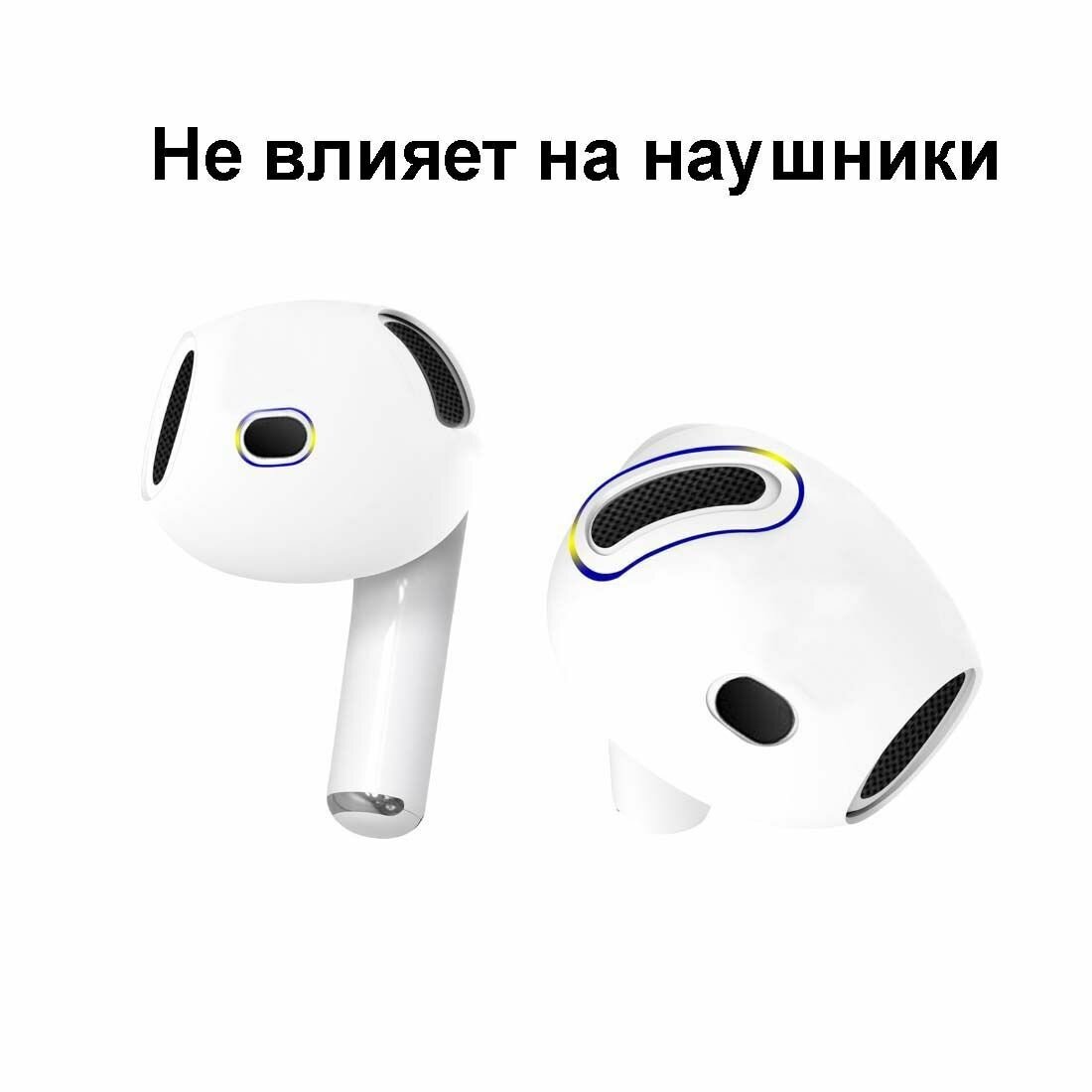 Силиконовые амбушюры для Airpods 4