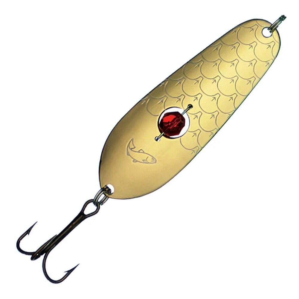 Блесна колеблющаяся (колебалка) Kuusamo Rasanen 70мм, 20гр. с бусиной#B-S