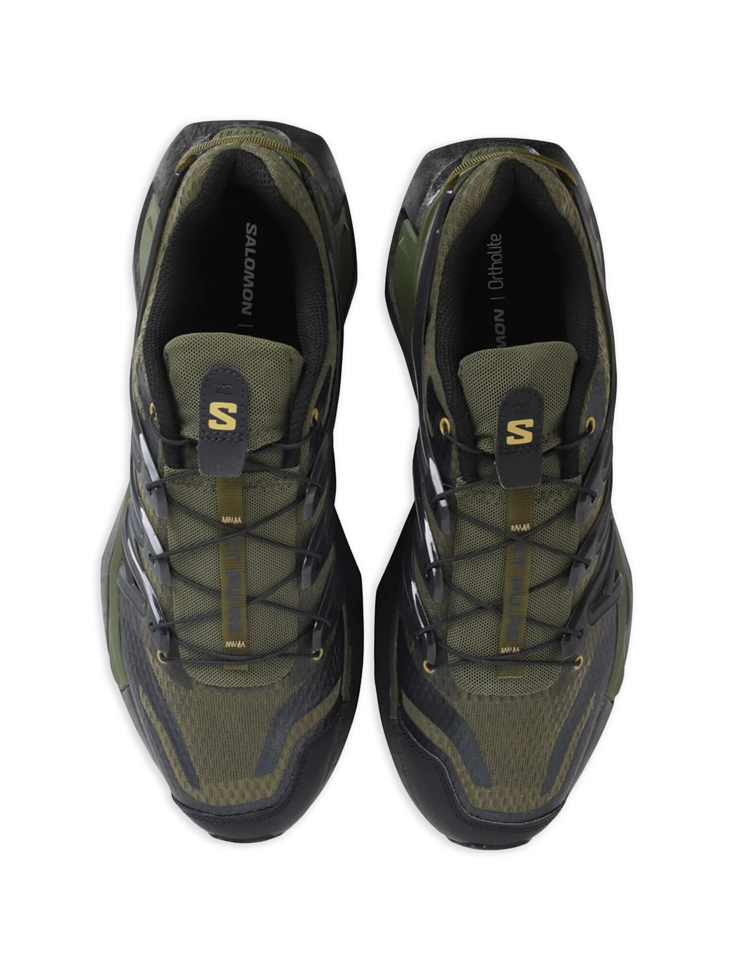 Кроссовки Salomon XT PU.RE ADVANCED, размер 7 UK, коричневый/серый/оранжевый — фото 1