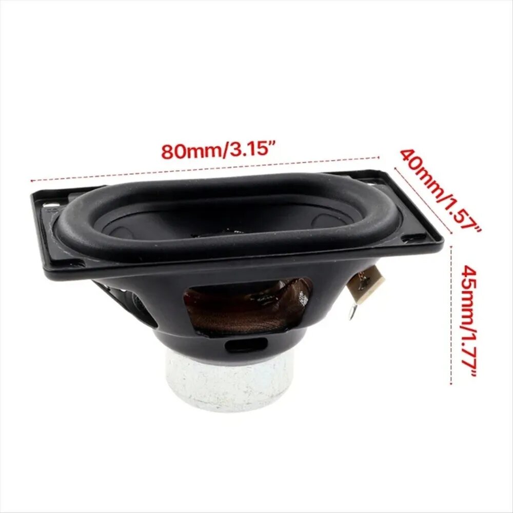 Динамик 4580 20 Вт, средне- и низкочастотный, для JBL Flip6 5-го поколения.