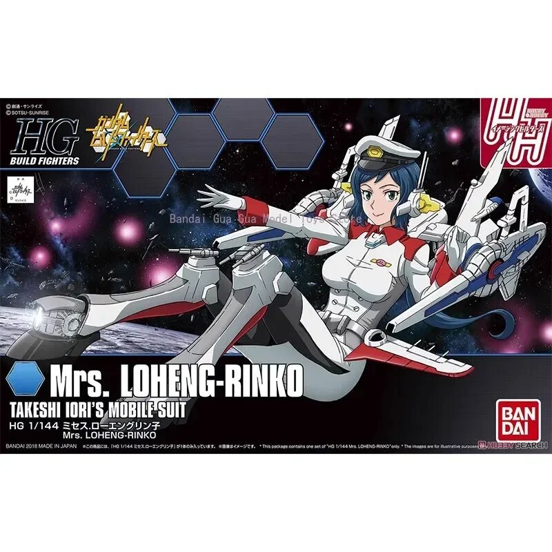 Bandai GUNDAM HGBF 1/144 Mrs. LOHENG-RINKO фигурка