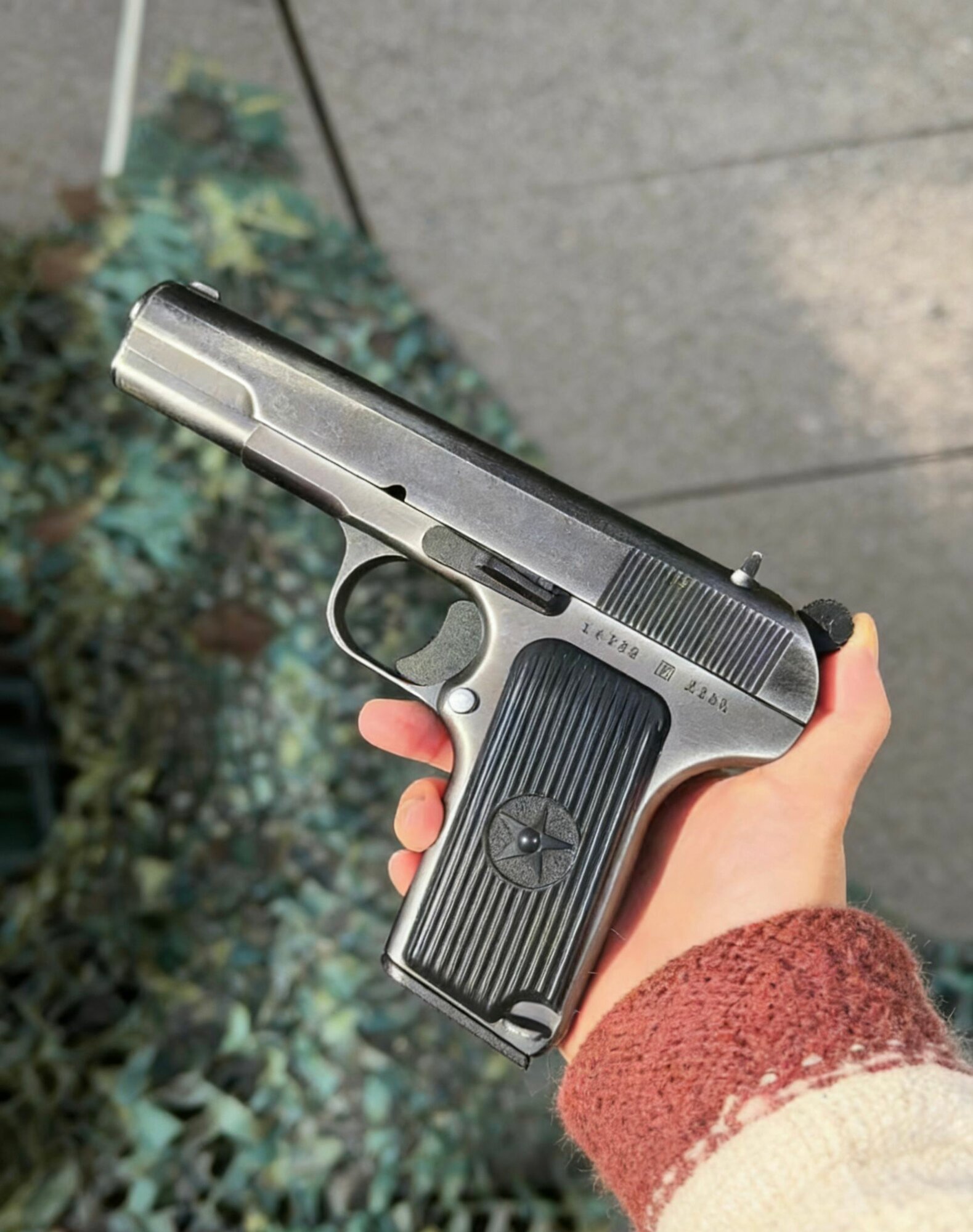 Металлическая реплика ТТ33 Токарев AQK, стреляющая 6мм BB, вольфрамовая бестселлер представлена