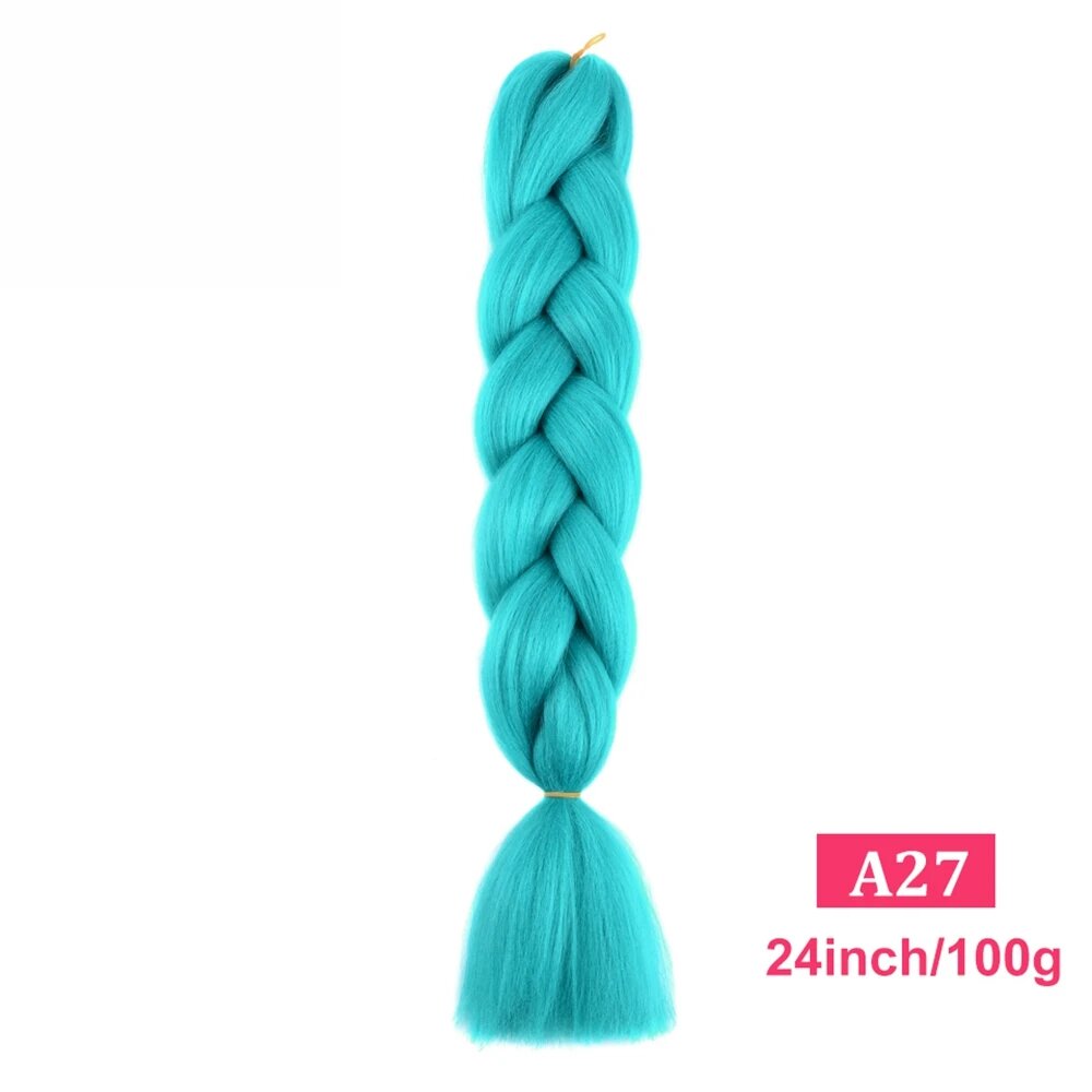 Косички jumbo Kanekalon A27, 24 дюйма, 1 шт