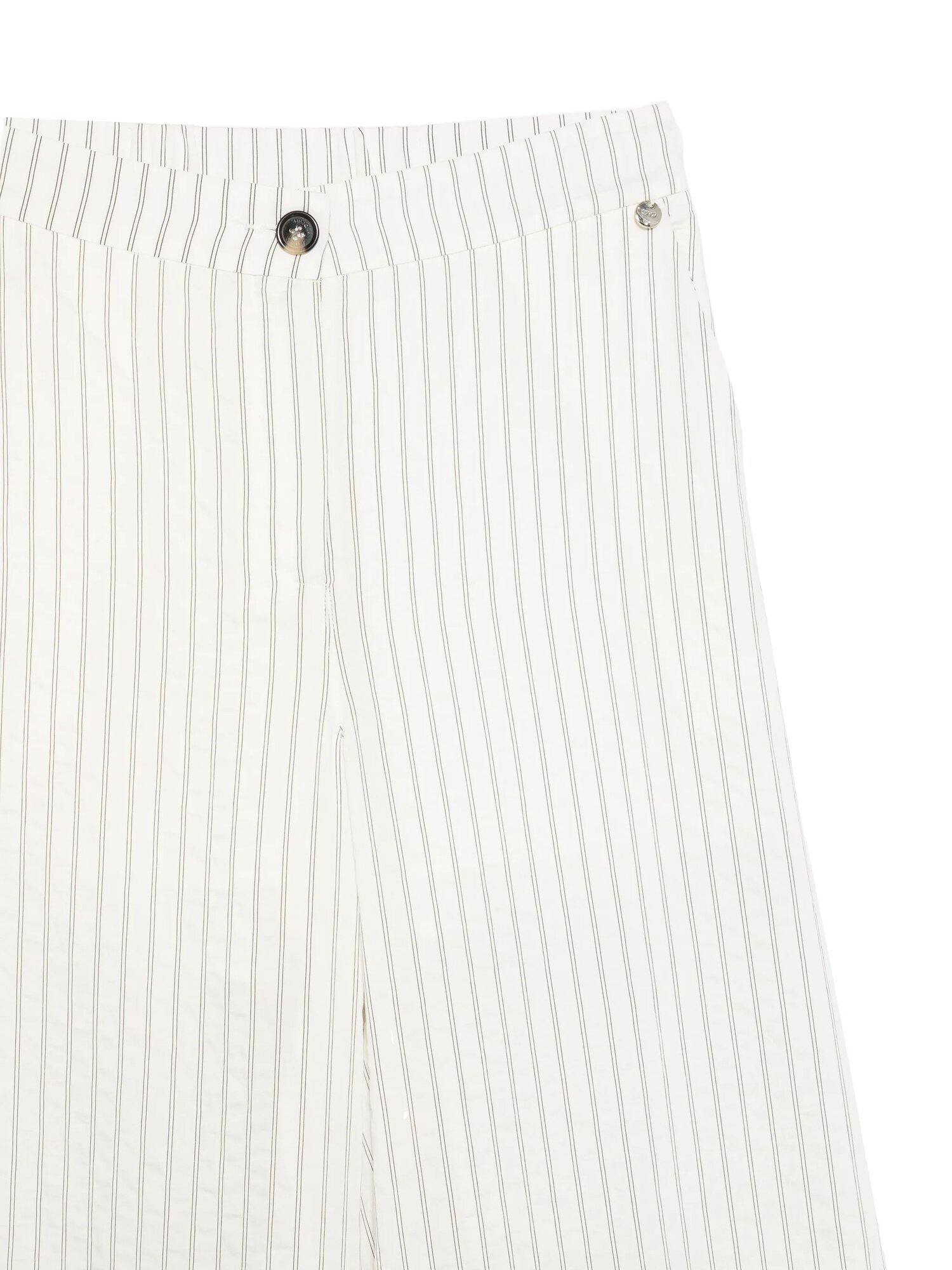 Брюки LIU JO Striped trousers, размер 40, white — фото 1