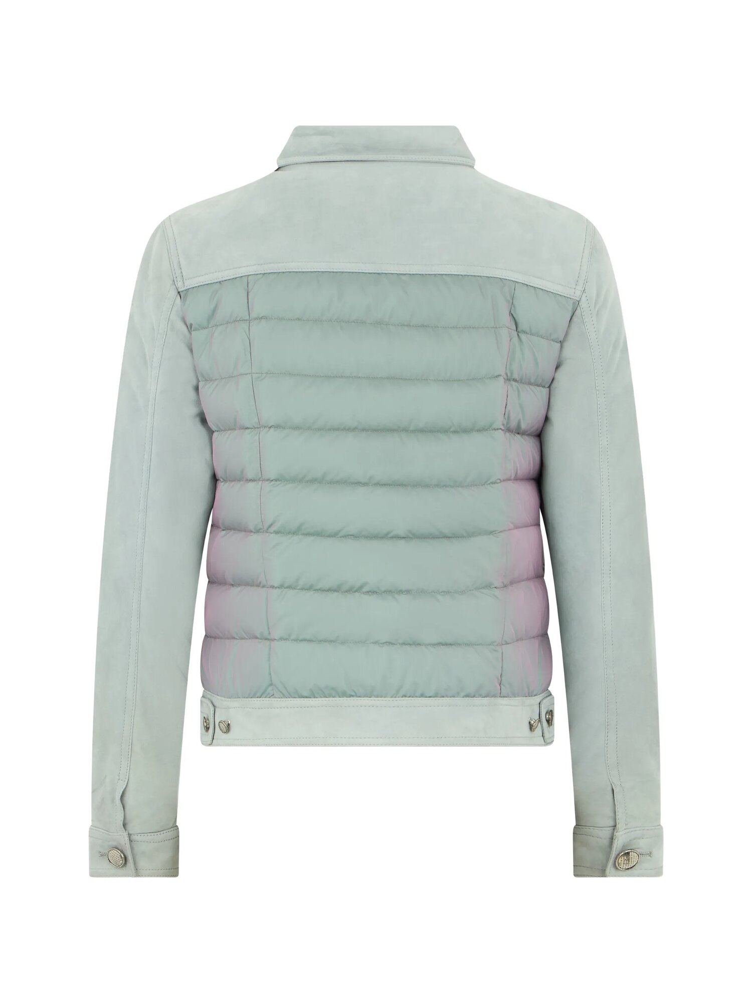 Куртка MooRER Quilted leather jacket, размер 36 — фото 1