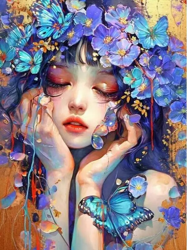 Алмазная картина Fairy dust 20x25 см AB FD Suqare 50x70cm, FC6716