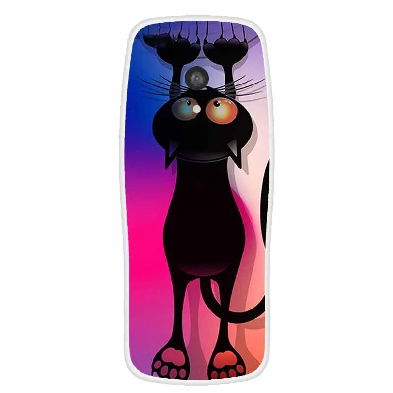 Для Nokia 3210 4G 2,4 "чехол с прозрачной окраской, мягкая силиконовая задняя крышка из ТПУ для Nokia 3210 2024, противоударный чехол для телефона Nokia TPU Funda