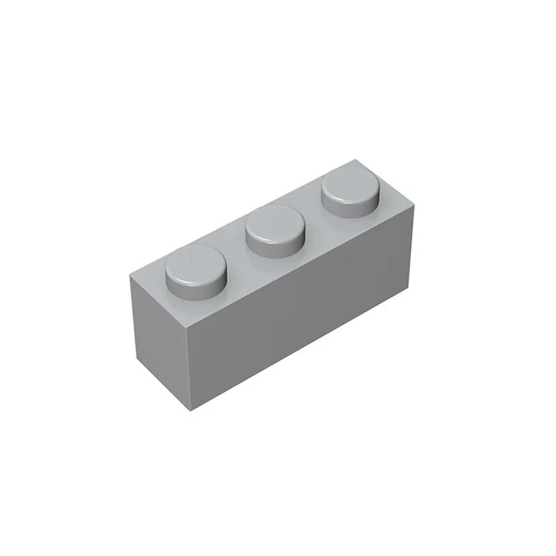 Серые Lego совместимые блоки, light grey-20pcs