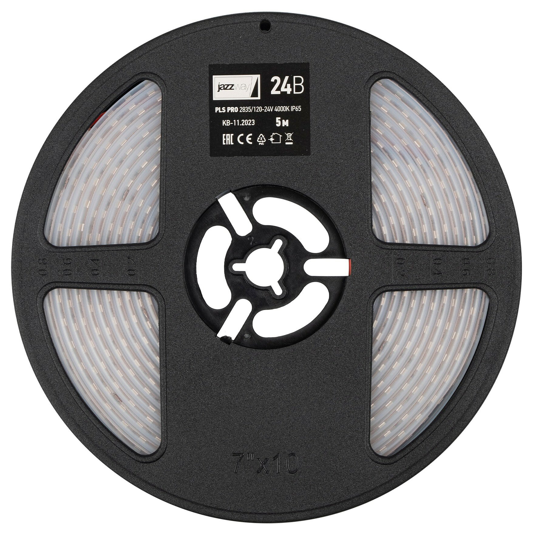 Лента светодиодная Jazzway PLS PRO PLS PRO 2835/120-24V - 4000K IP65 5m