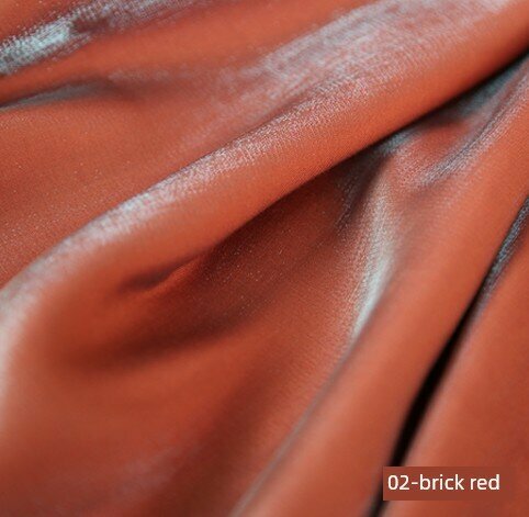 Бургундская дизайнерская ткань: глянцевый шелковый сатин, градиентный вискозный материал для платьев, свадебных