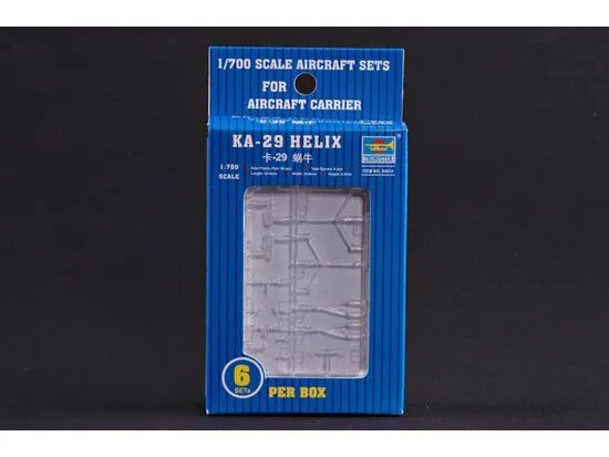 Trumpeter 03414 1:700 Российский вертолет КА-29 "улитка" Сборная модель самолета