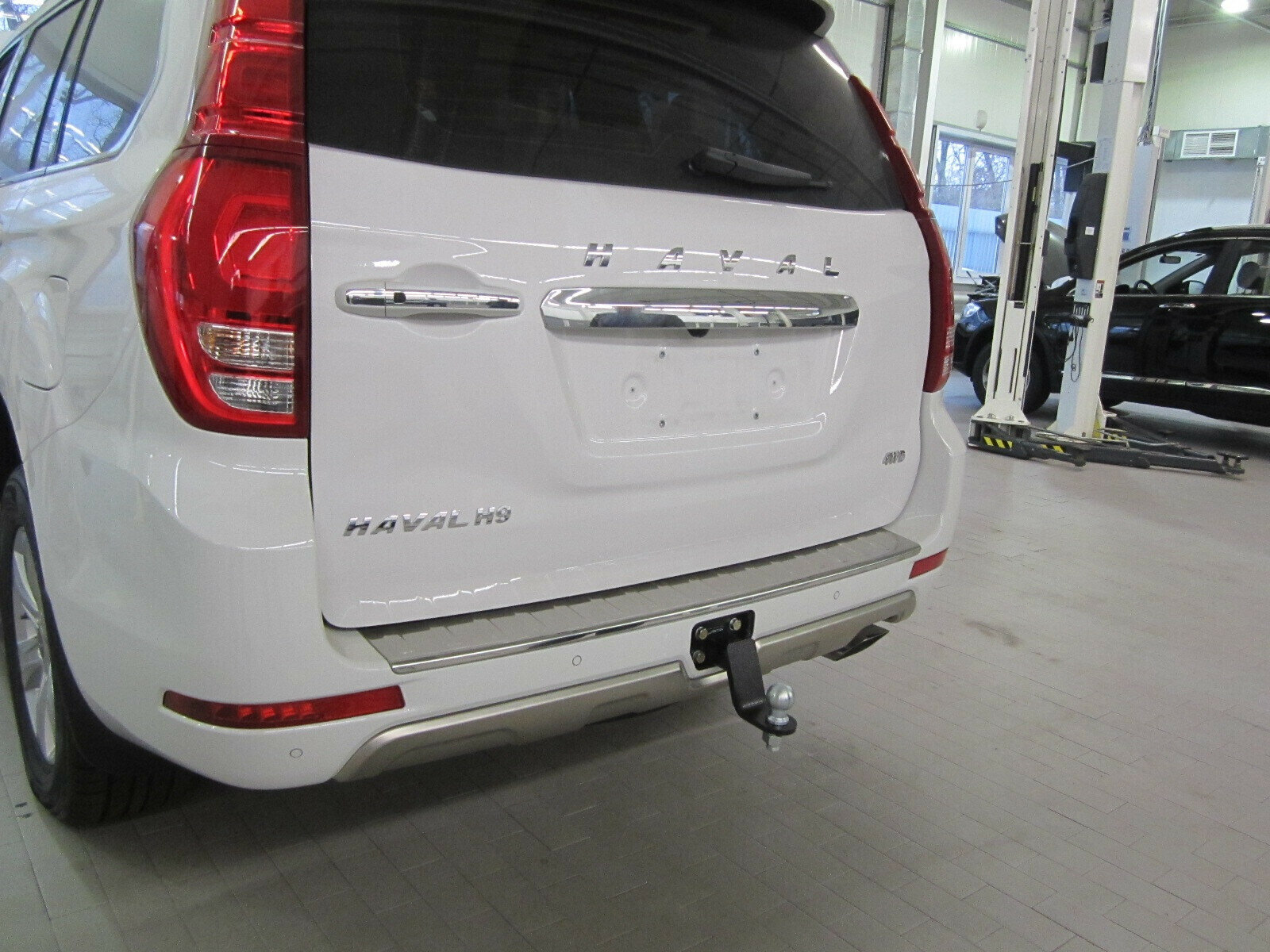 Фаркоп с элект. Smart, на Haval H9 FA 0130-A (c 2017 г. в.) (паспорт и сертификат в комплекте) Бизон