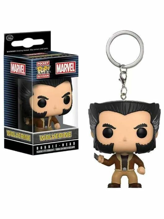 POP FUNKO Wolverine Брелок коллекционная фигурка, модель для коллекционирования