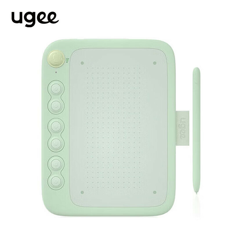 Графический планшет Ugee Q6 цифровая доска для рисования и письма ПК обучение анимация дизайн стильный выбор цвета
