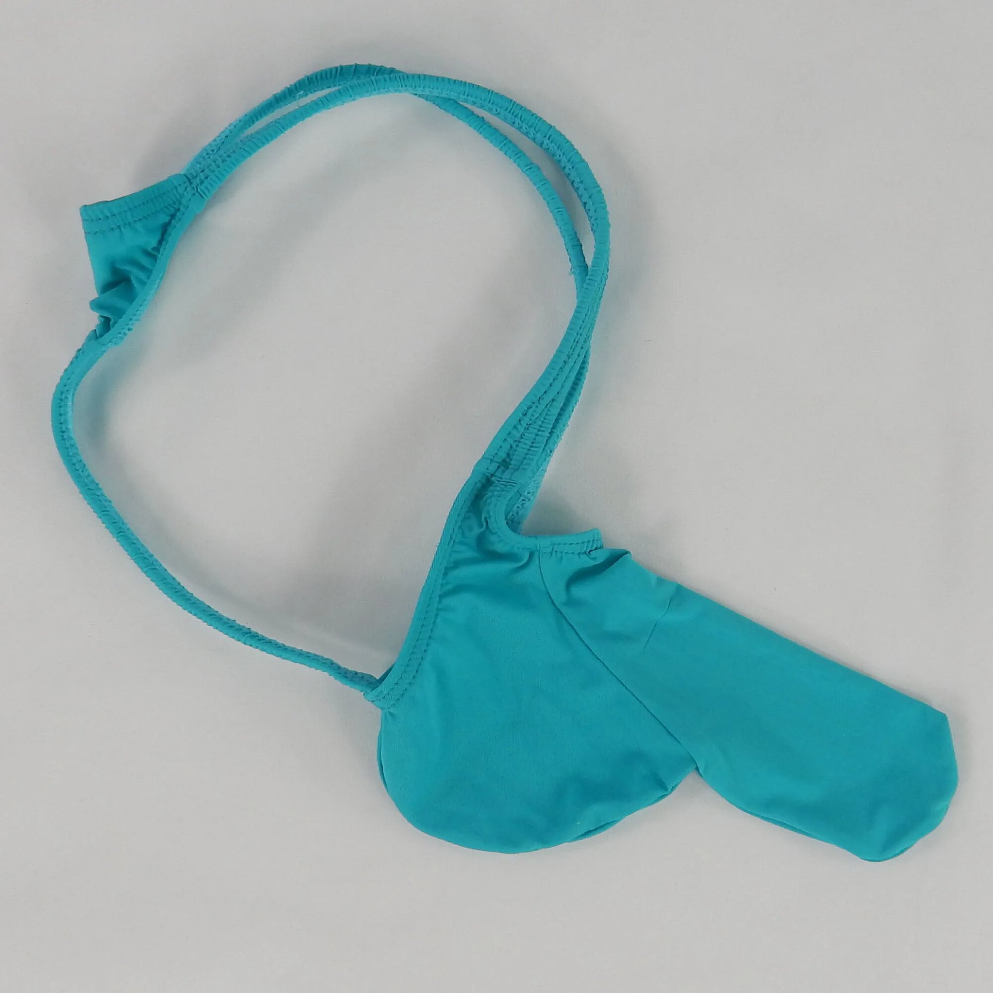 Мужские стринги teal blue QIANNIAODAO