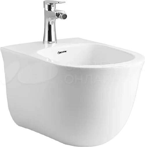 Биде подвесное Aquatek Классик AQ1161-00 выполнено в классическом стиле